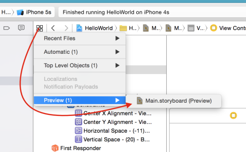 Direct application in Xcode preview UI - R0uter's Blog